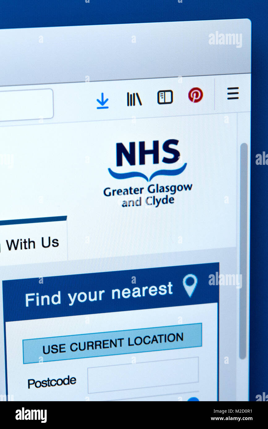 Nhs greater glasgow and clyde hi-res stock photography and images - Alamy