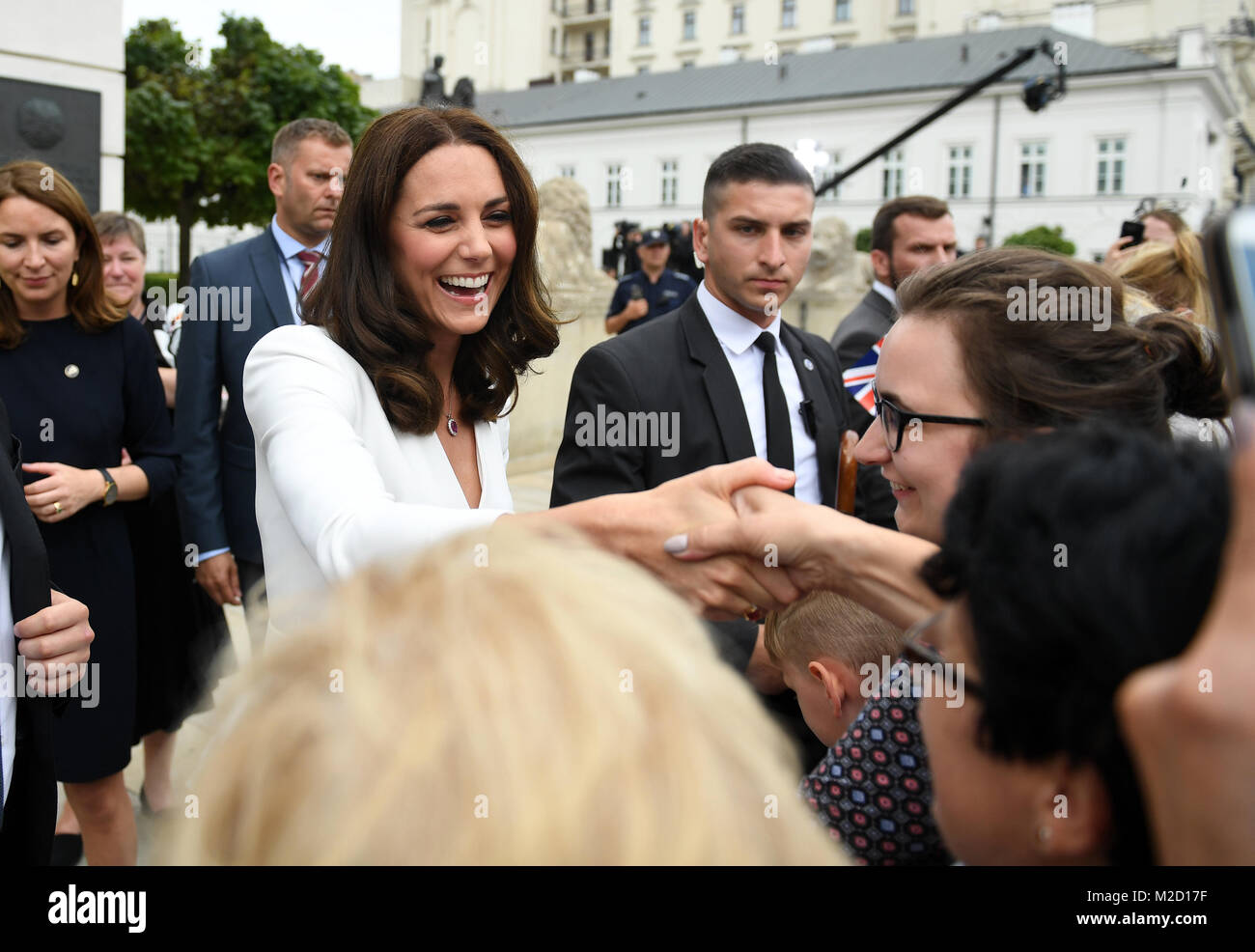 Prince william with bodyguard hi-res stock photography and images - Alamy