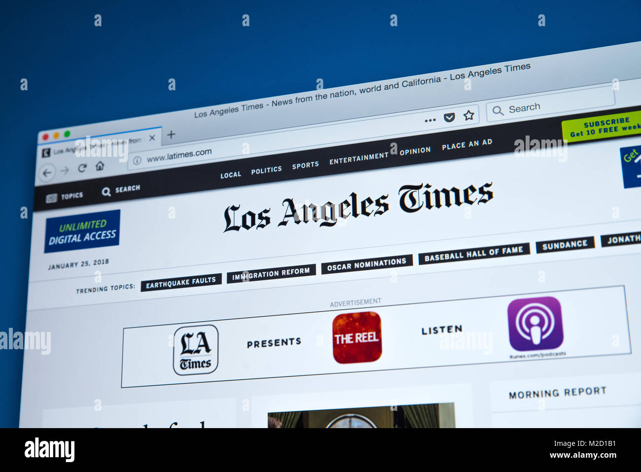 The times uk newspaper logo hi-res stock photography and images - Alamy