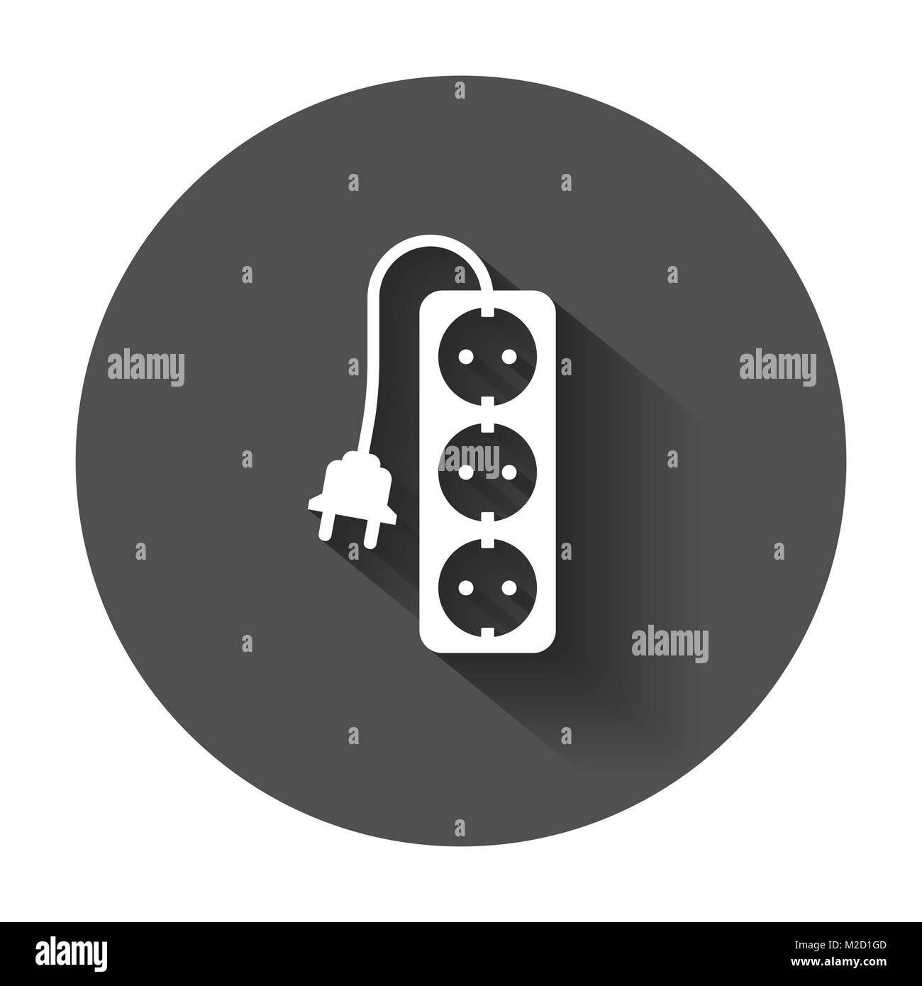 Electric power socket Cut Out Stock Images & Pictures - Alamy