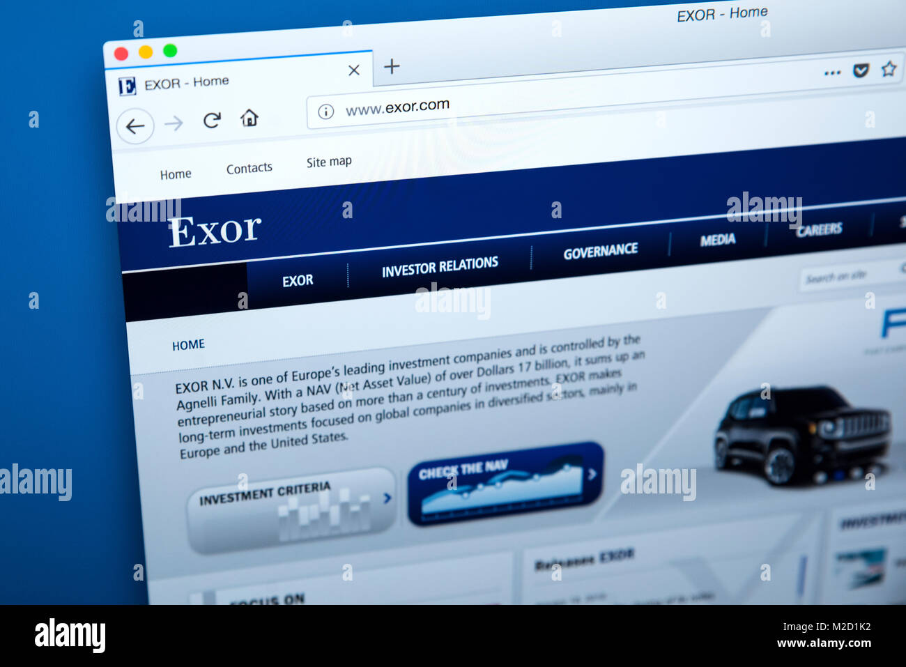 Exor logo hi-res stock photography and images - Alamy