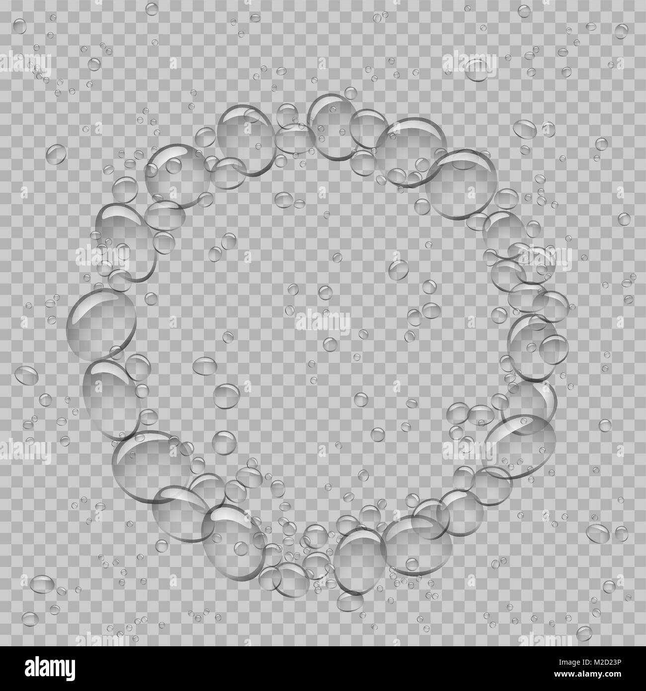 Abstract texture transparent circle Black and White Stock Photos ...