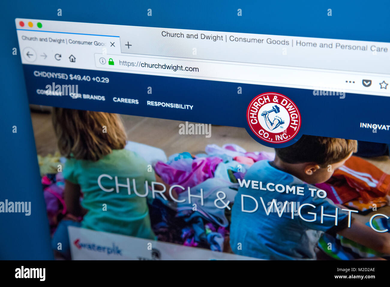 Church and dwight london hi-res stock photography and images - Alamy