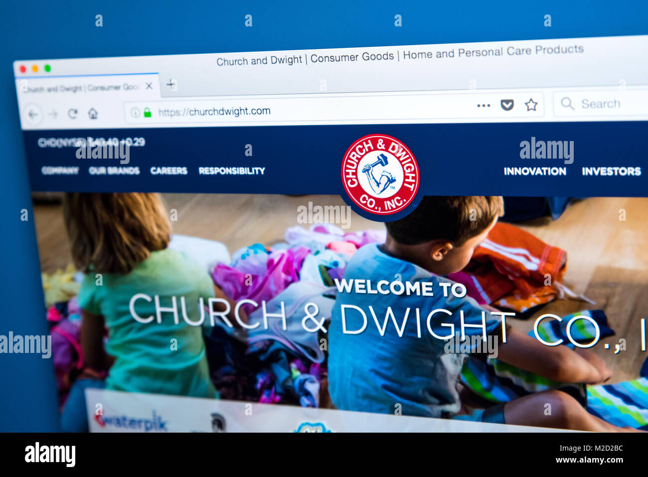 Church and dwight london hi-res stock photography and images - Alamy