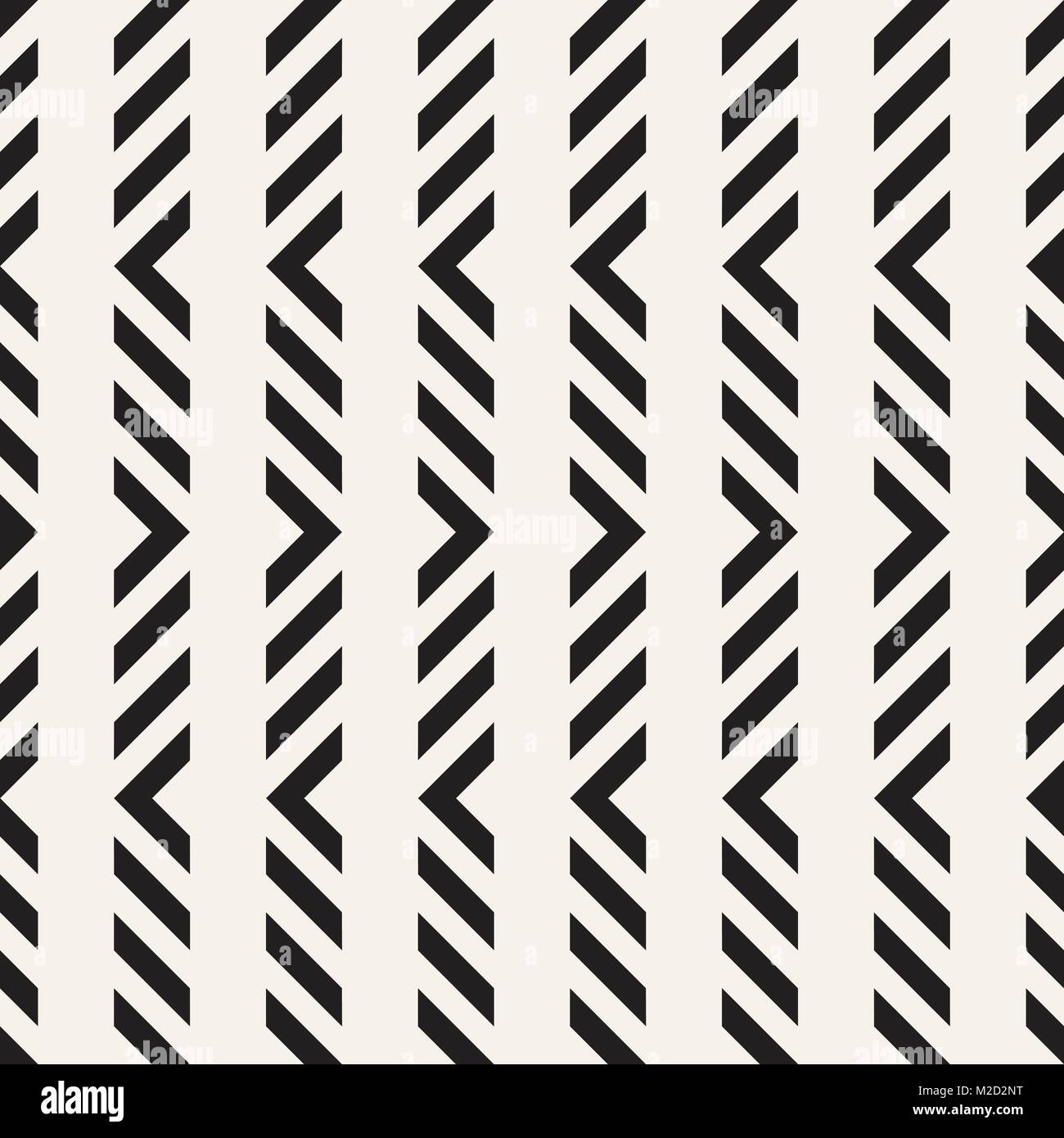 Seamless ethnic lines pattern. Black and white geometric pattern ...