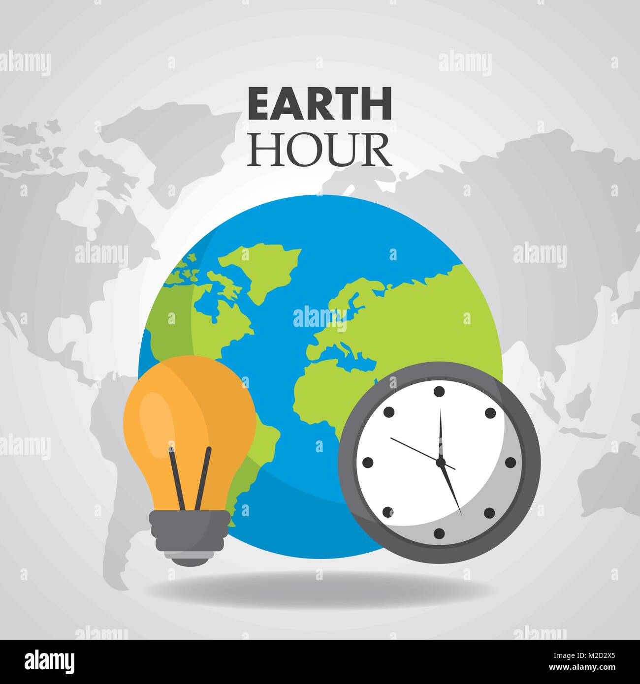 Day and night earth concept map Stock Vector Images - Alamy