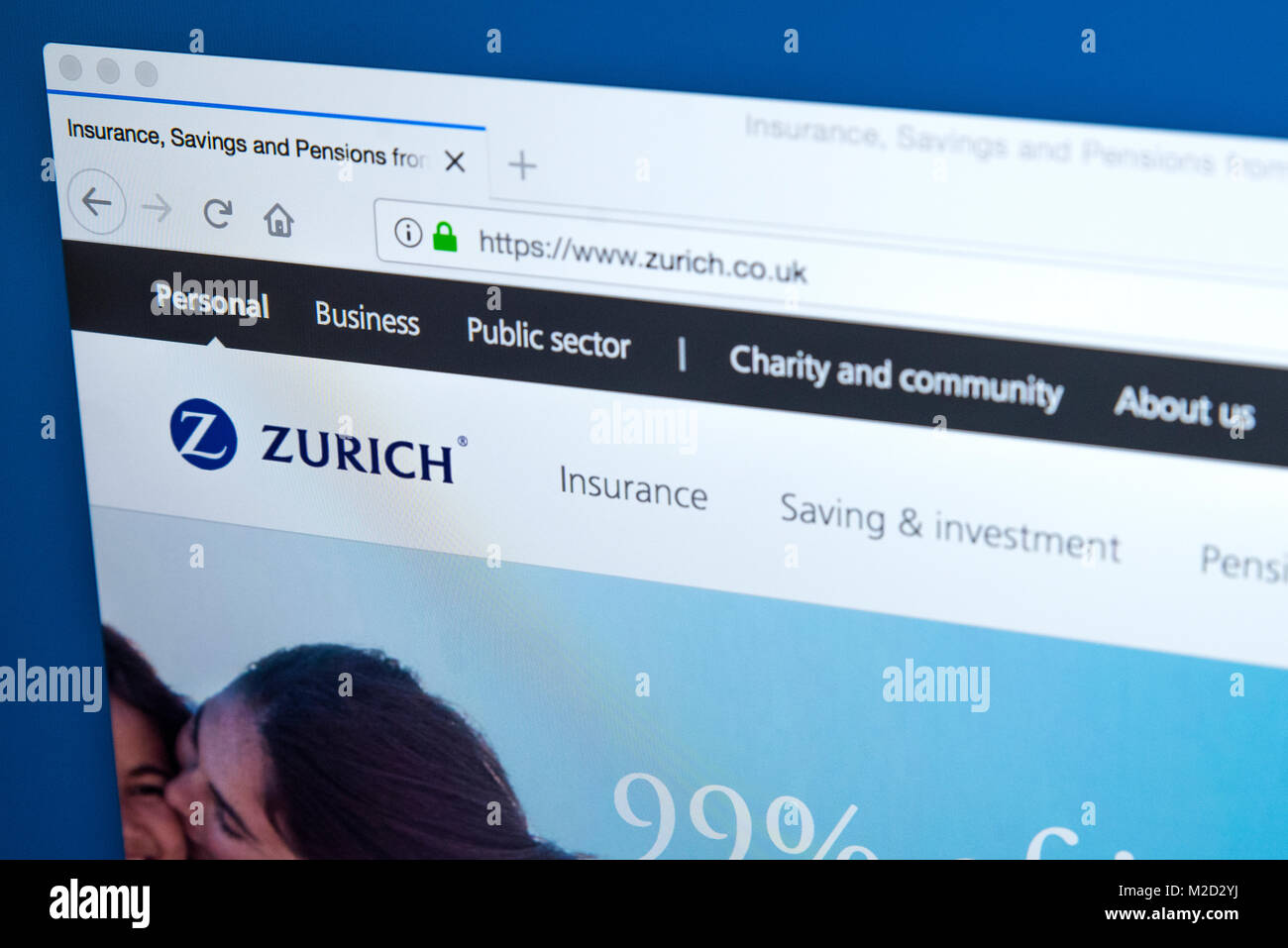 Zurich insurance group logo hi-res stock photography and images - Alamy