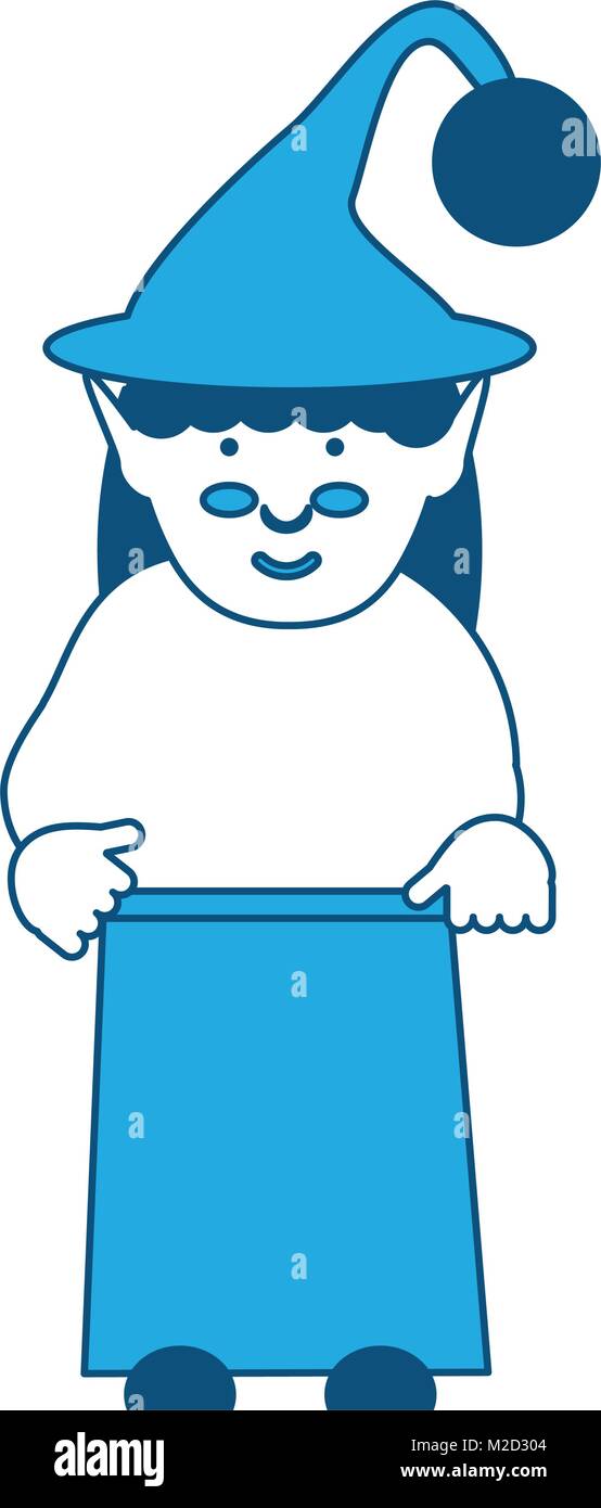 cartoon elf girl icon Stock Vector Image & Art - Alamy