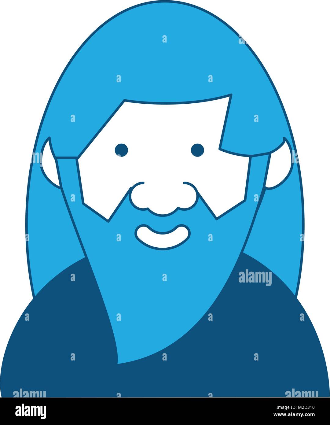 cartoon old man icon Stock Vector Image & Art - Alamy