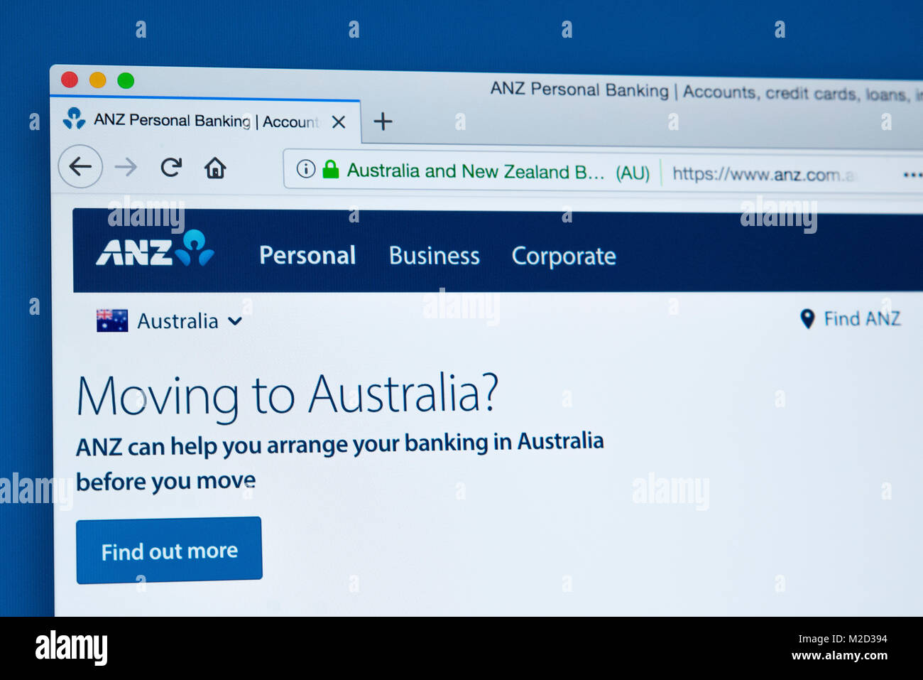 Anz bank logo hi-res stock photography and images - Alamy