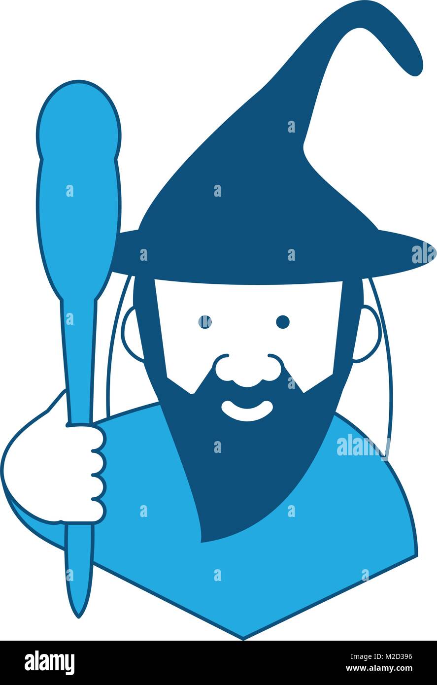 cartoon wizard icon image Stock Vector Image & Art - Alamy