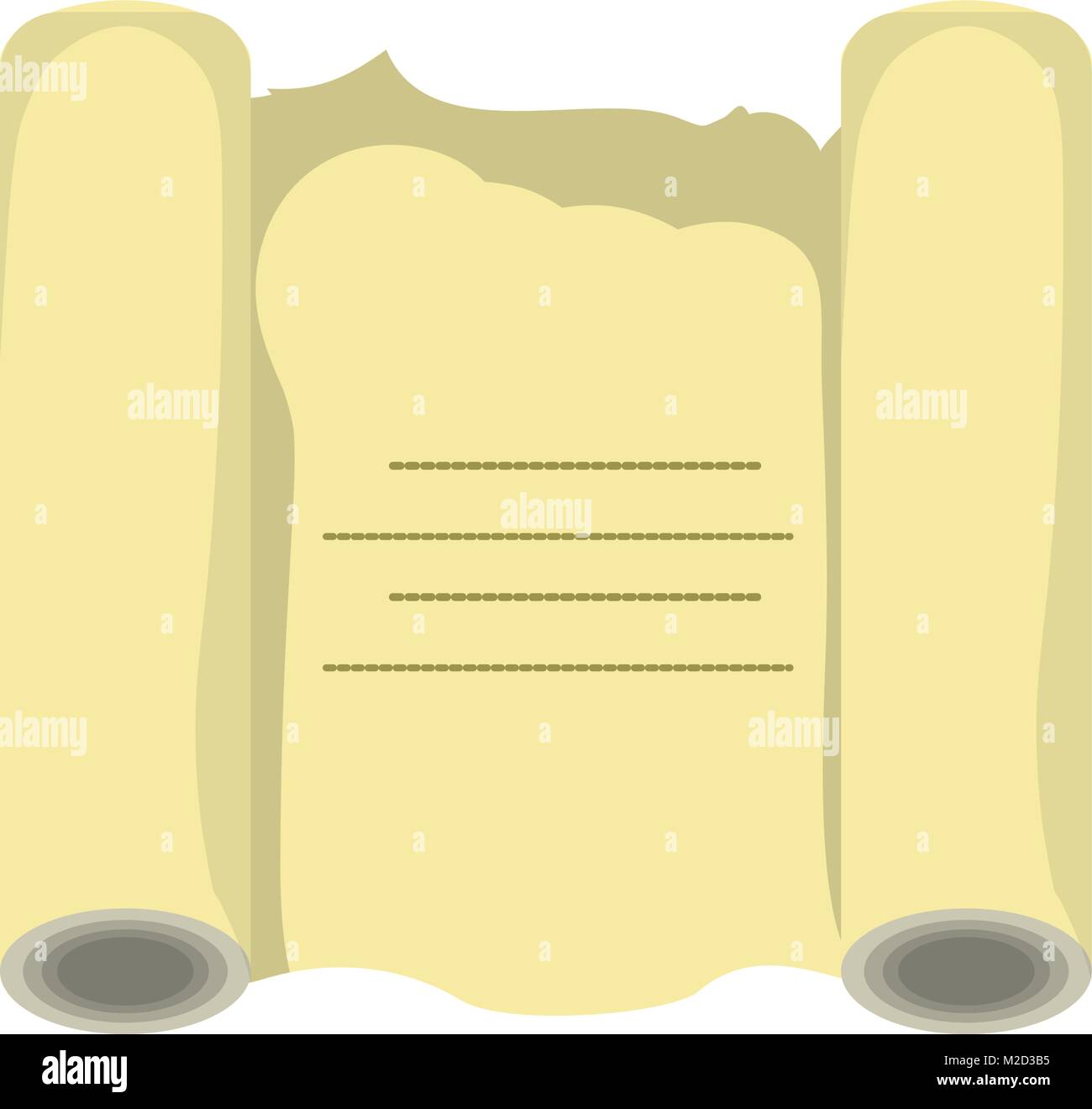 old paper roll icon Stock Vector Image & Art - Alamy