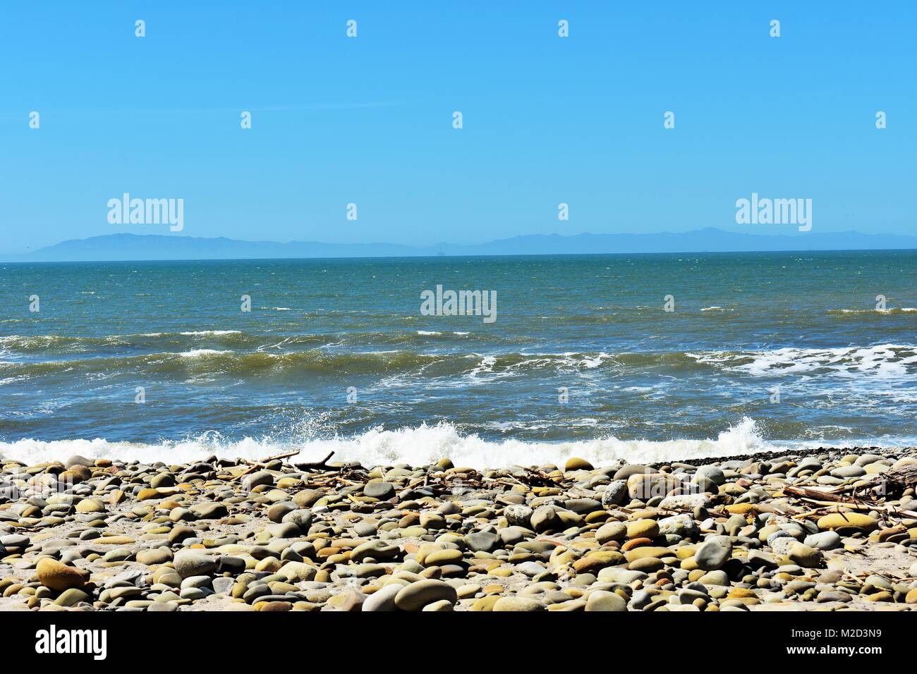 Rocky Sea Shore At Ventura State Beach California Stock Photo - Alamy