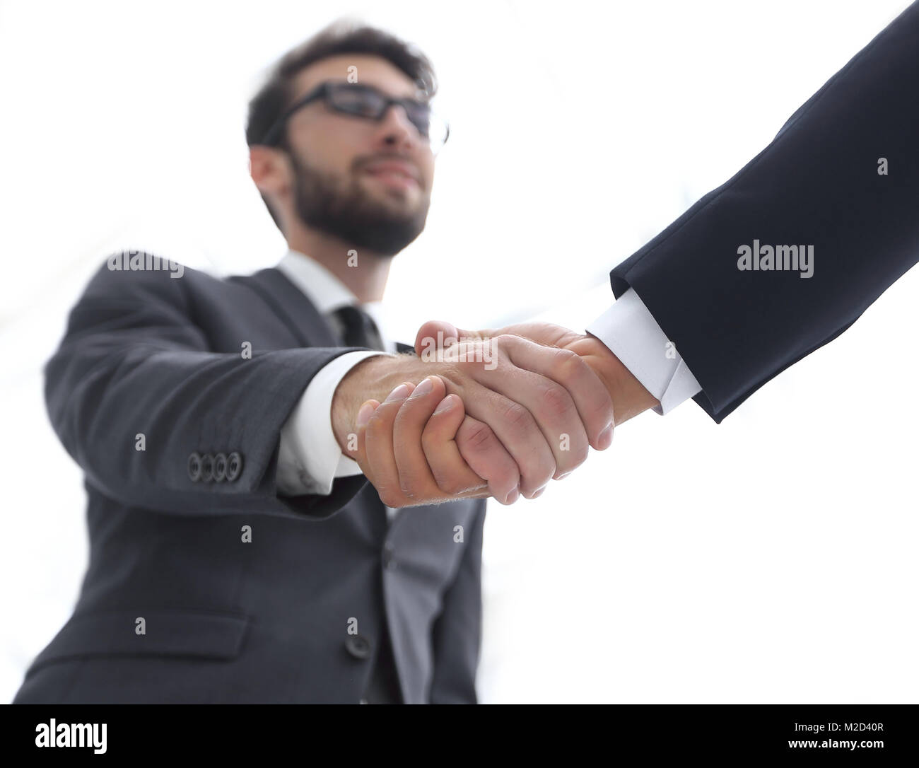 Success concept in business - handshake of partners Stock Photo - Alamy