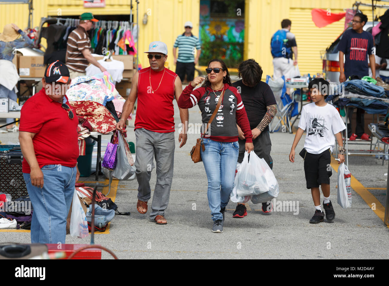 Swap Shop, flea market and drive in movies, Lauderhill, Florida Stock ...