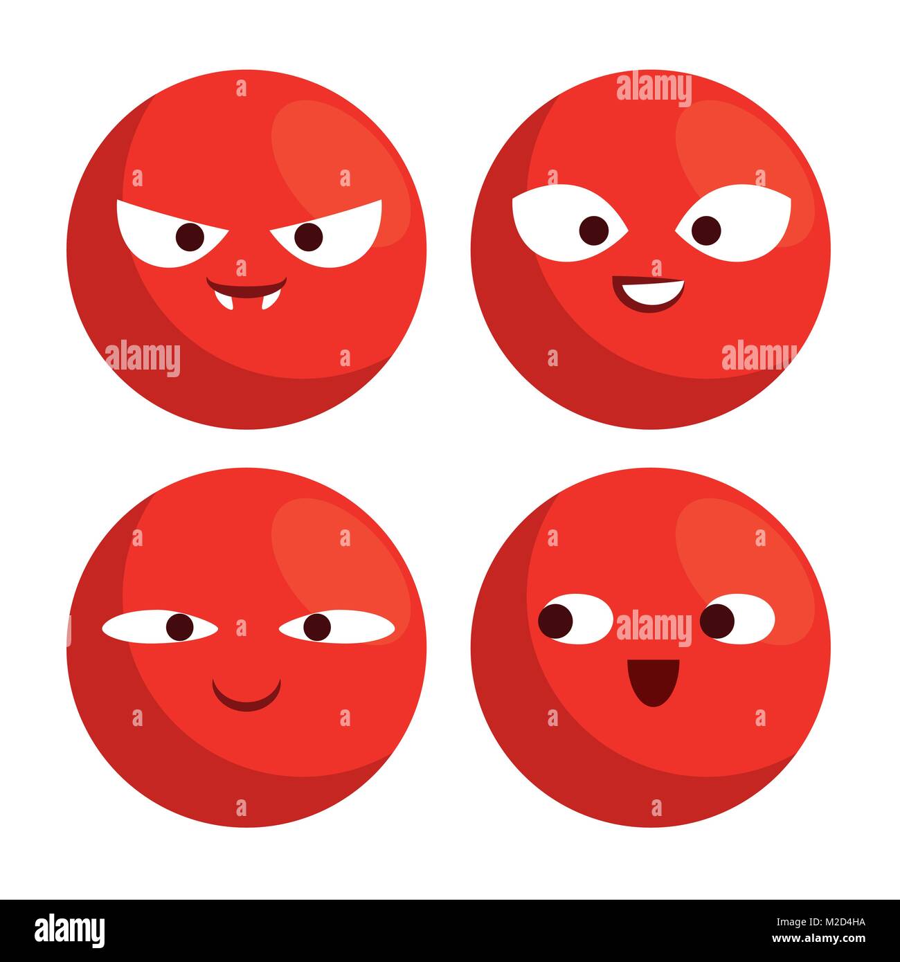 red nose day with red nose clown faces Stock Vector Image & Art - Alamy