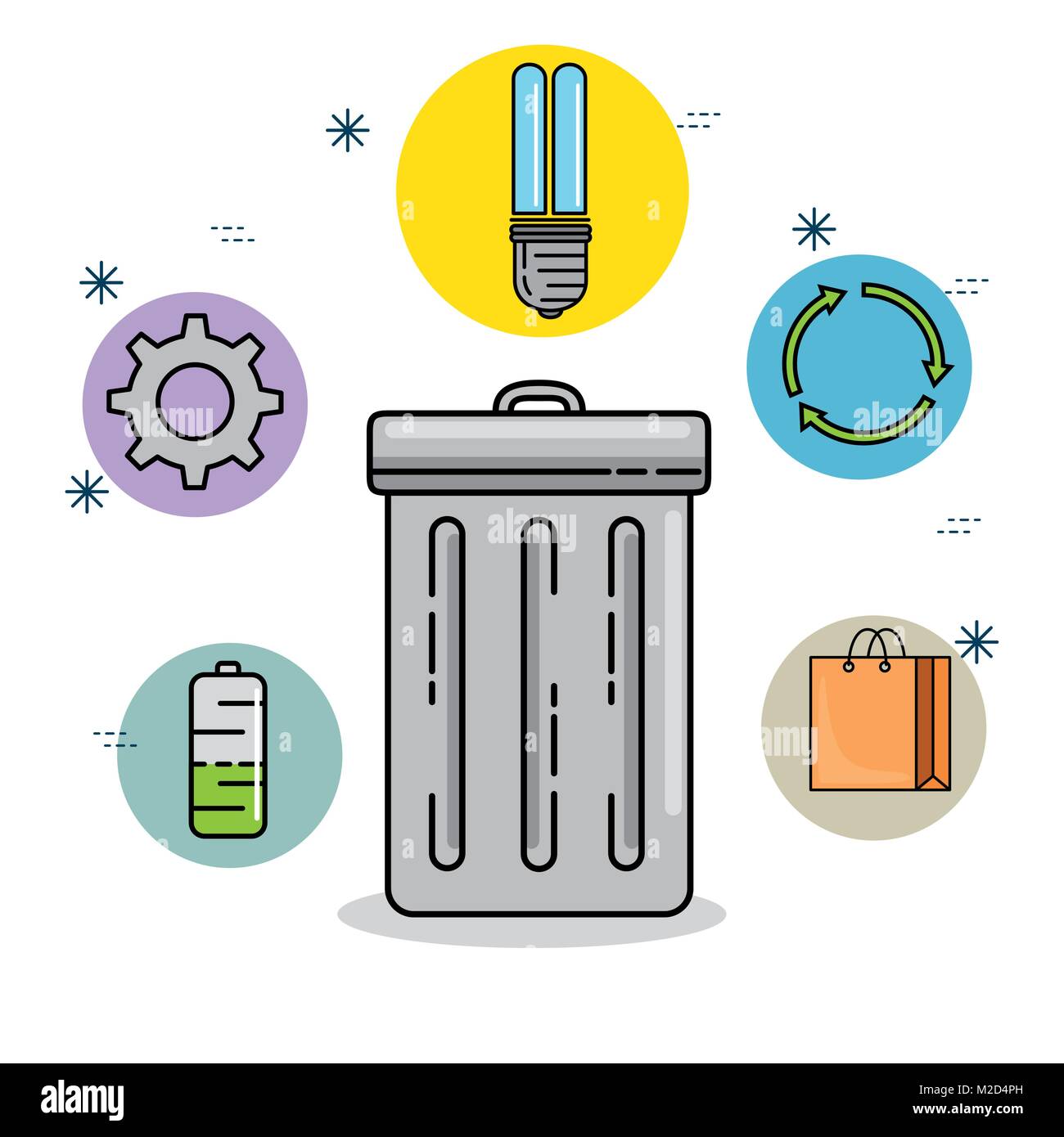eco energy go green environmental and ecology concept Stock Vector ...