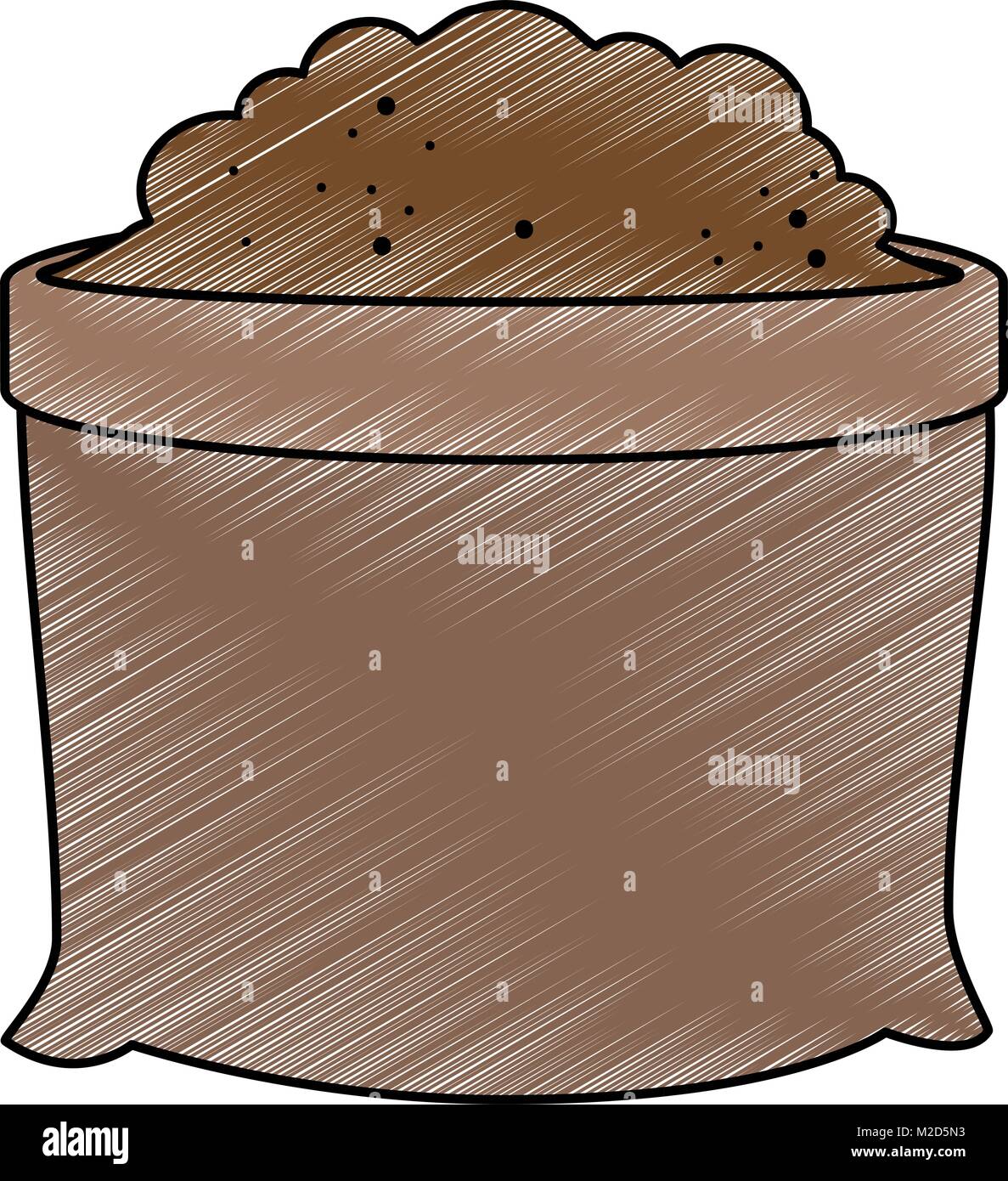ground bag isolated icon Stock Vector Image & Art - Alamy