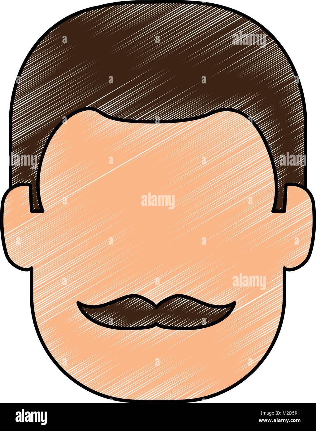 young man head avatar character Stock Vector Image & Art - Alamy