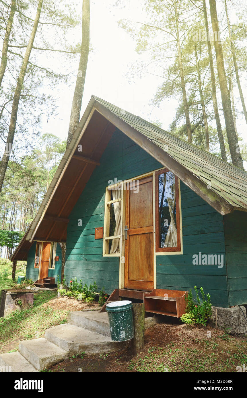 Cottages in the woods hi-res stock photography and images - Alamy