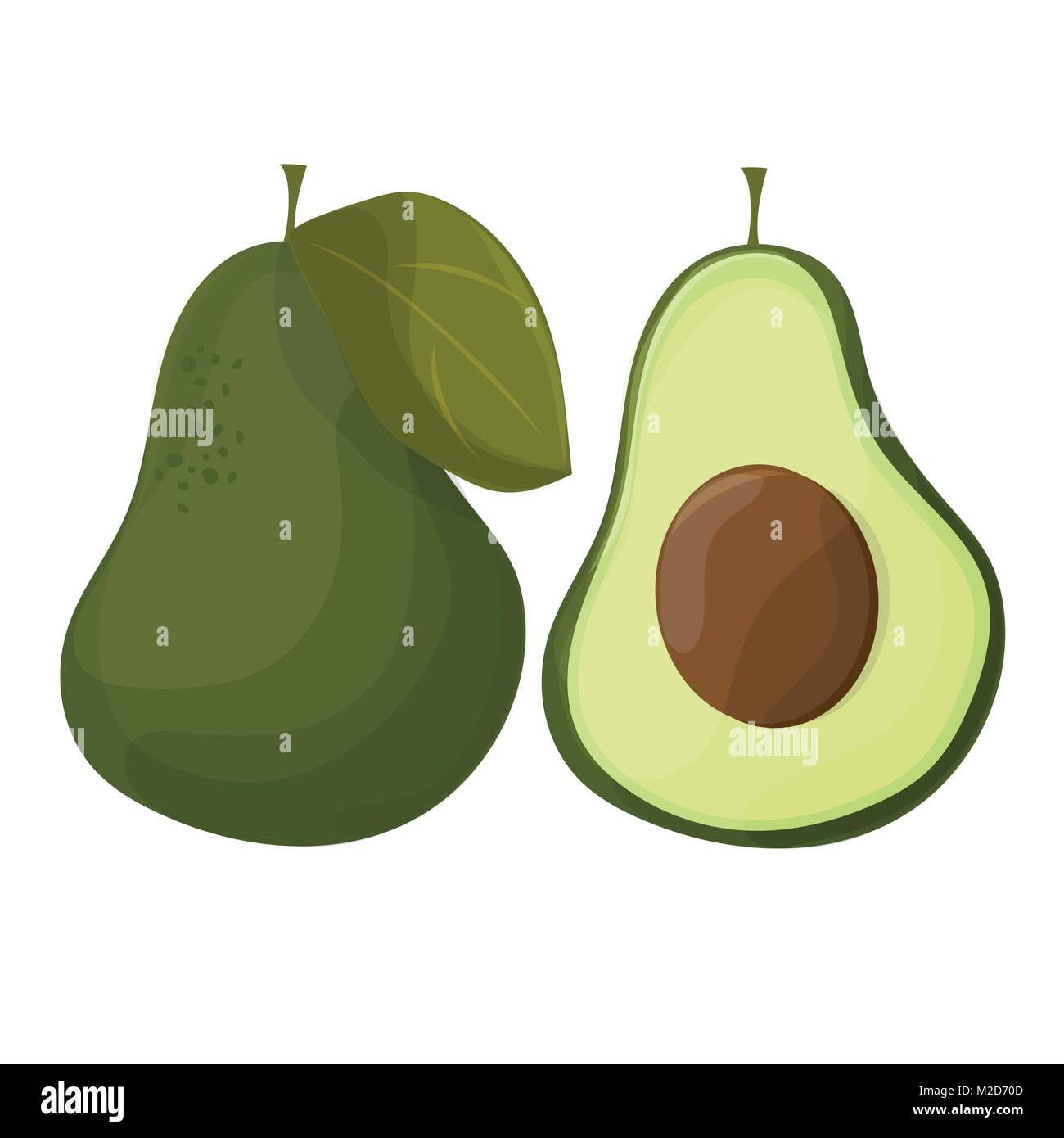 Avocado cartoon hi-res stock photography and images - Alamy