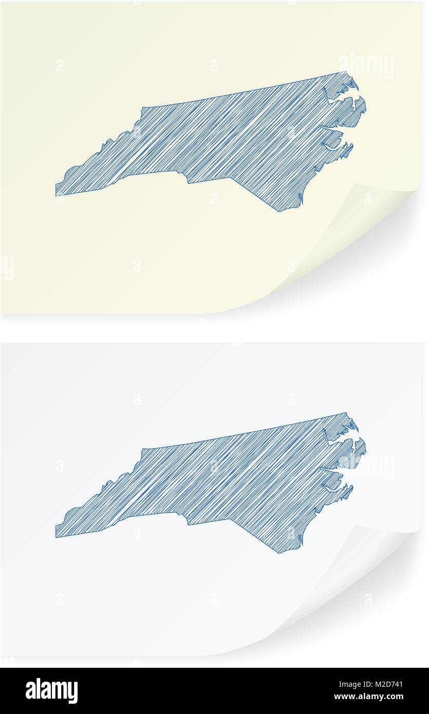 North carolina drawing Stock Vector Images - Alamy