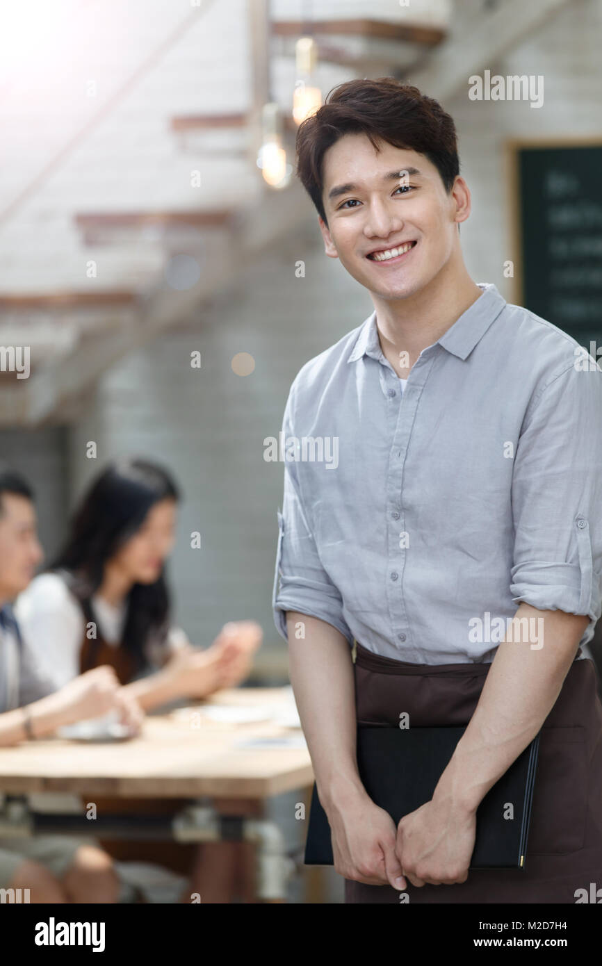 Restaurant attendant hi-res stock photography and images - Alamy