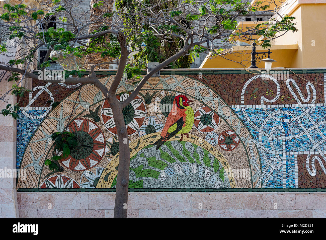 Colorful wall murals in Jeddah, Saudi Arabia Stock Photo - Alamy