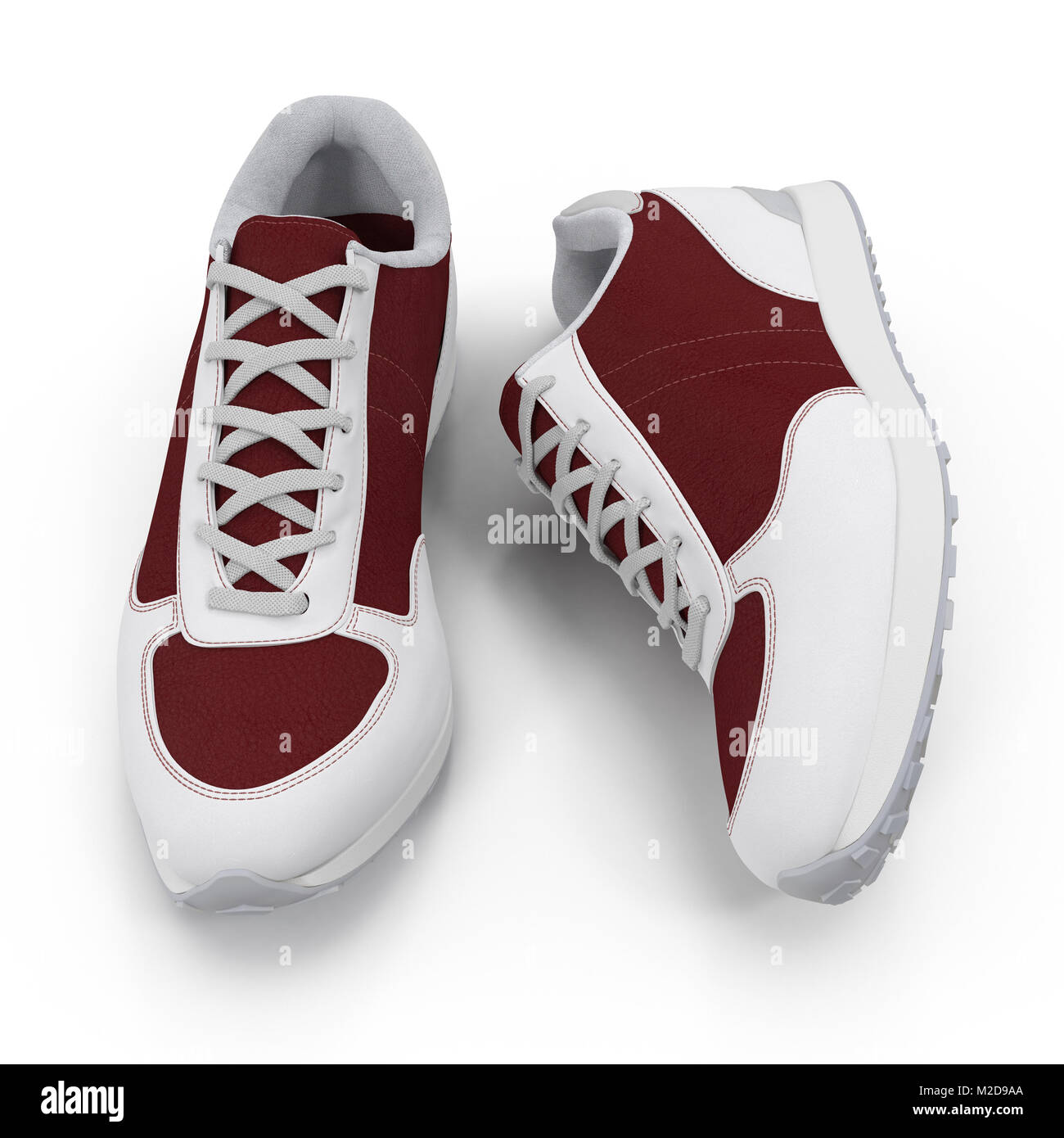 Pair sport shoes front view isolated hi-res stock photography and ...