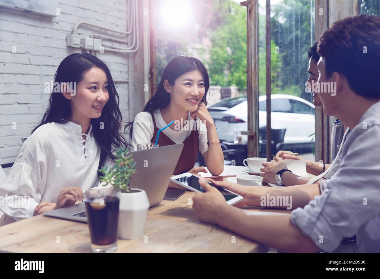 Young people in the studio Stock Photo - Alamy