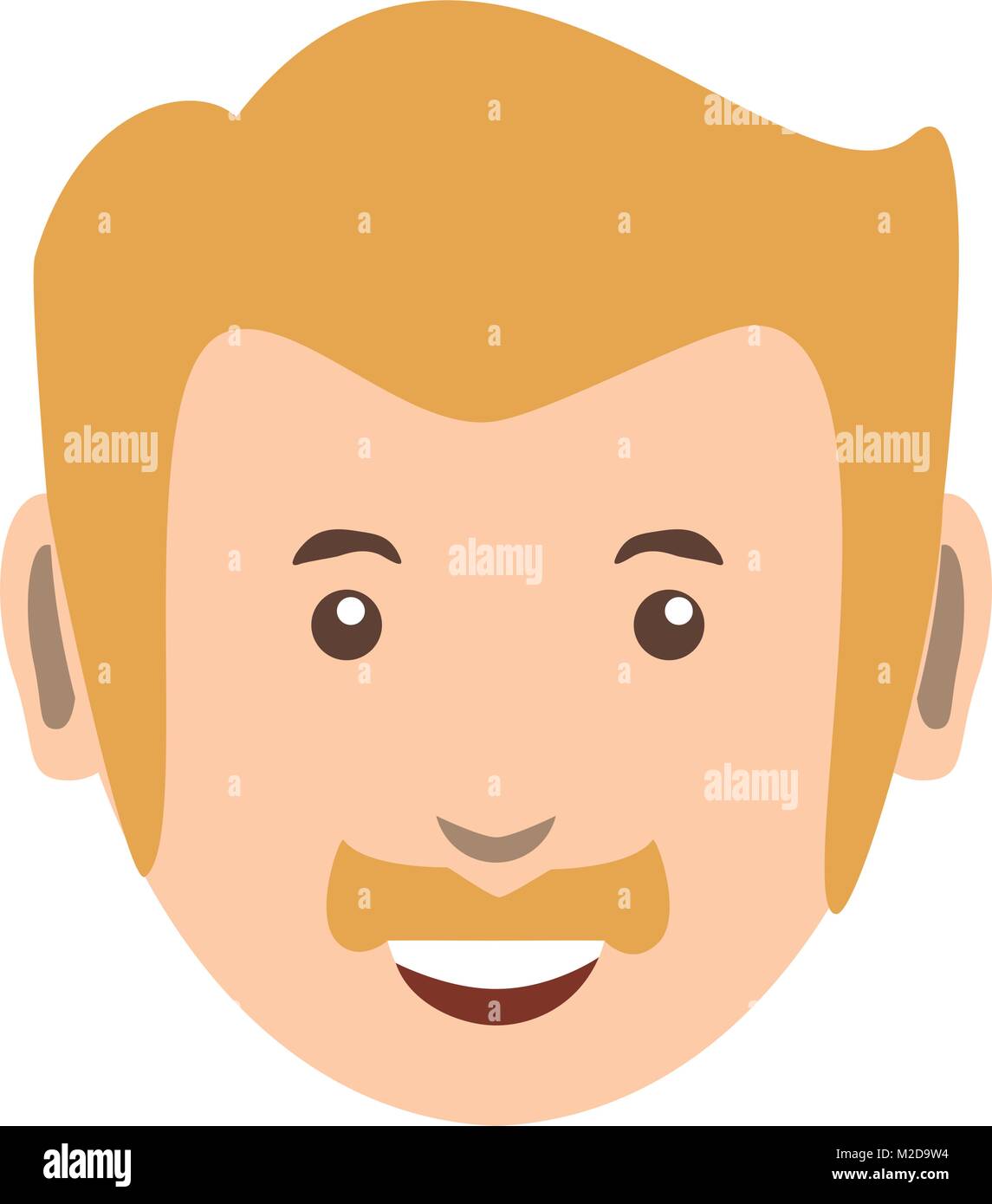 cartoon man face icon Stock Vector Image & Art - Alamy
