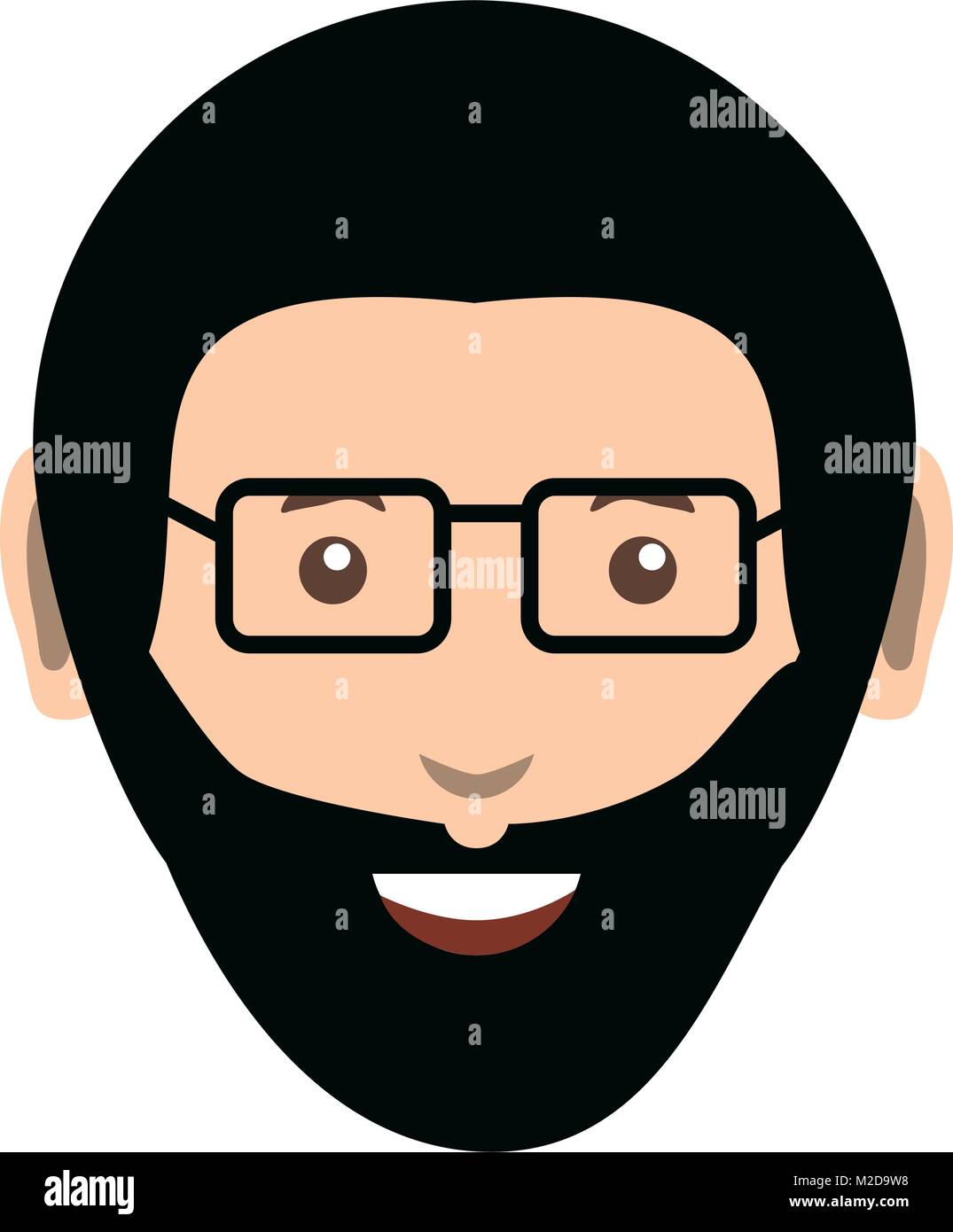 cartoon man face icon Stock Vector Image & Art - Alamy