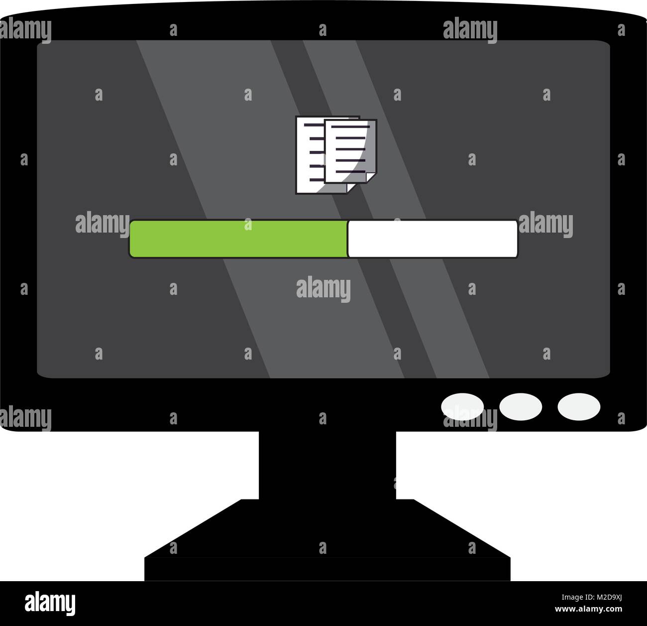monitor computer icon Stock Vector Image & Art - Alamy