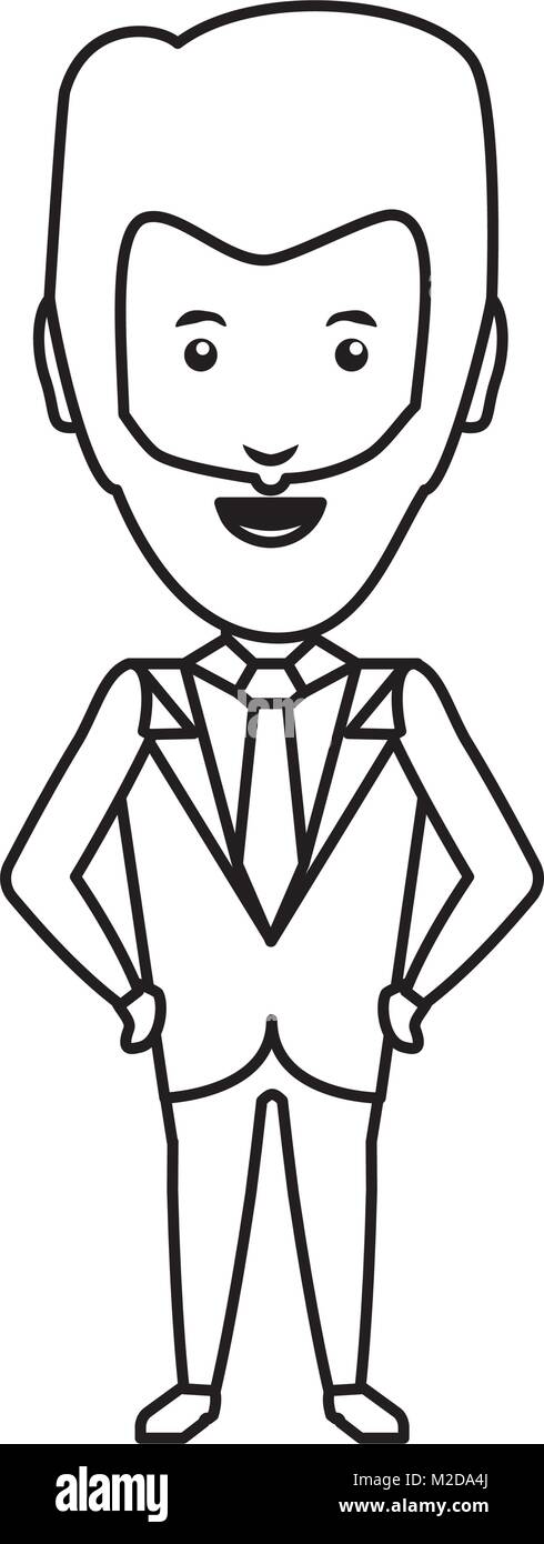 Cartoon Businessman Icon Stock Vector Image And Art Alamy