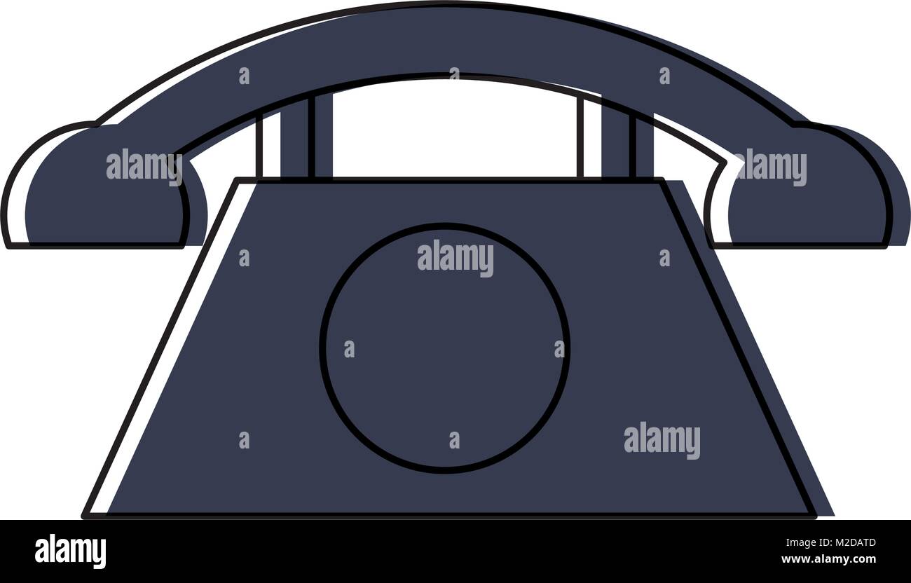 retro telephone icon Stock Vector Image & Art - Alamy