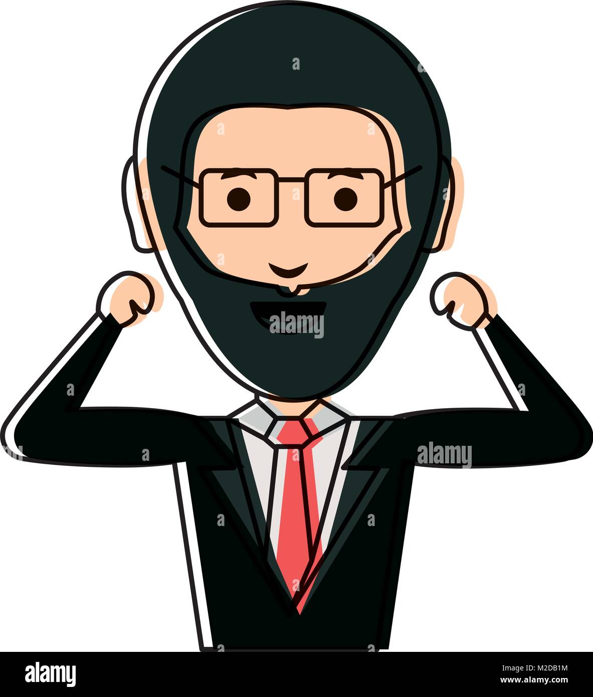 cartoon businessman icon Stock Vector Image & Art - Alamy