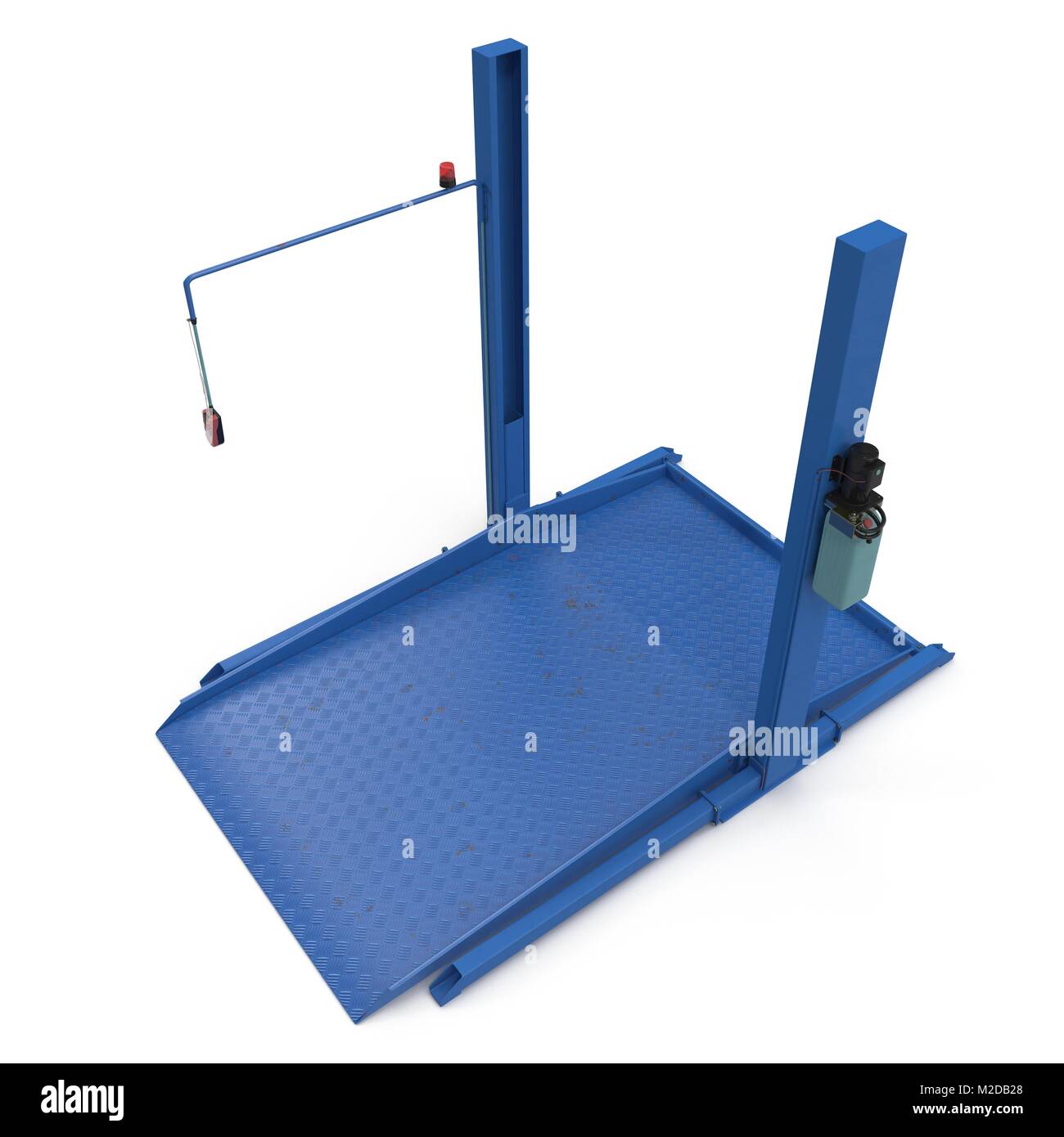 Hydraulic lifts Cut Out Stock Images & Pictures - Alamy