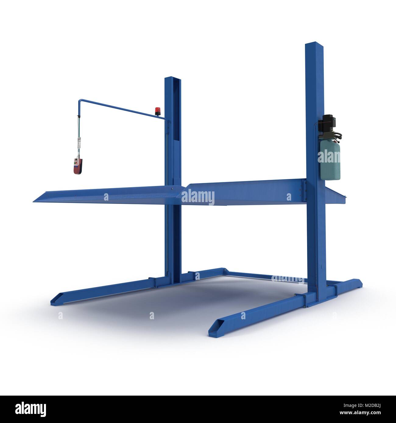 Two post lift hi-res stock photography and images - Alamy
