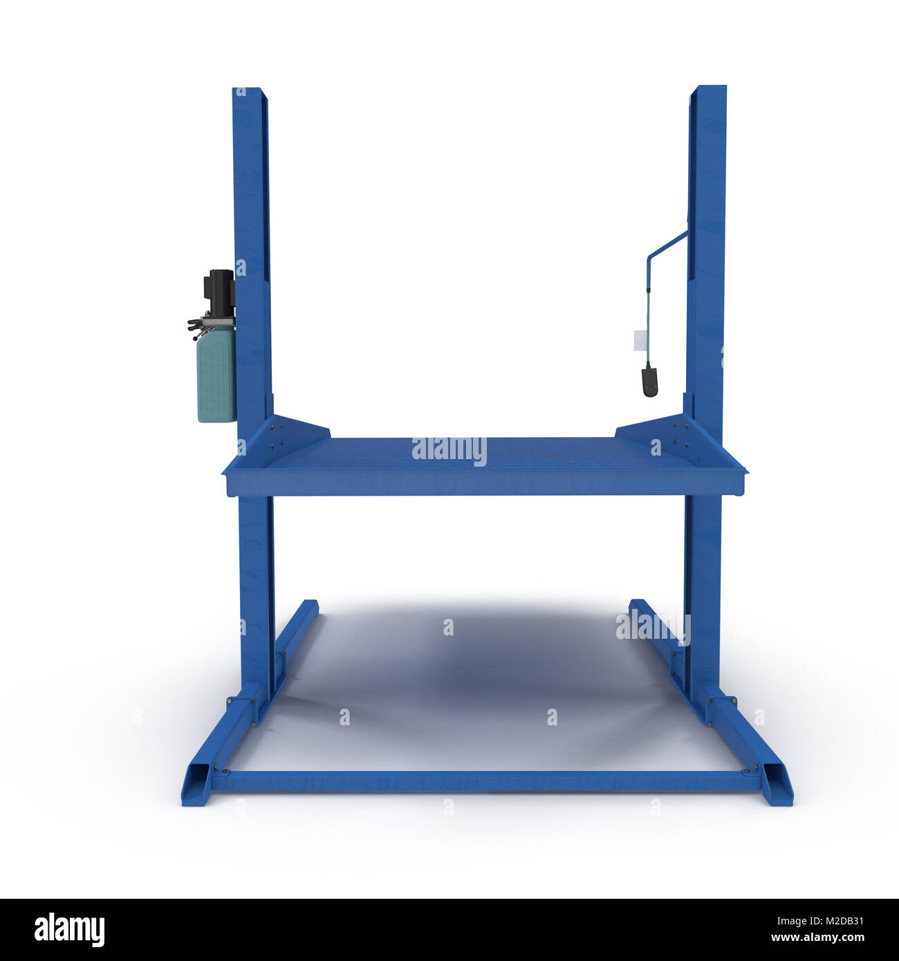 Hydraulic lifts Cut Out Stock Images & Pictures - Alamy