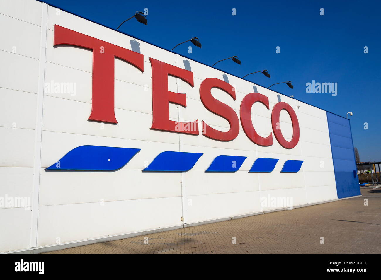 Tesco warehouse hi-res stock photography and images - Alamy
