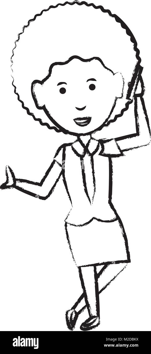 cartoon businesswoman icon Stock Vector Image & Art - Alamy