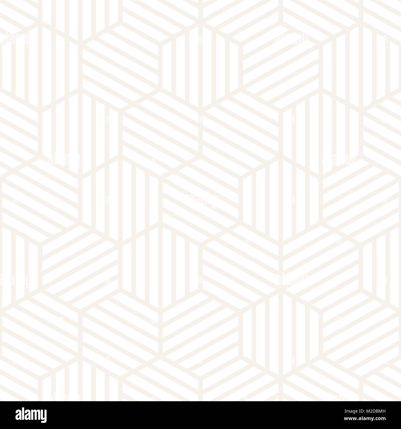 Vector seamless subtle stripes pattern. Modern stylish texture with monochrome trellis ...