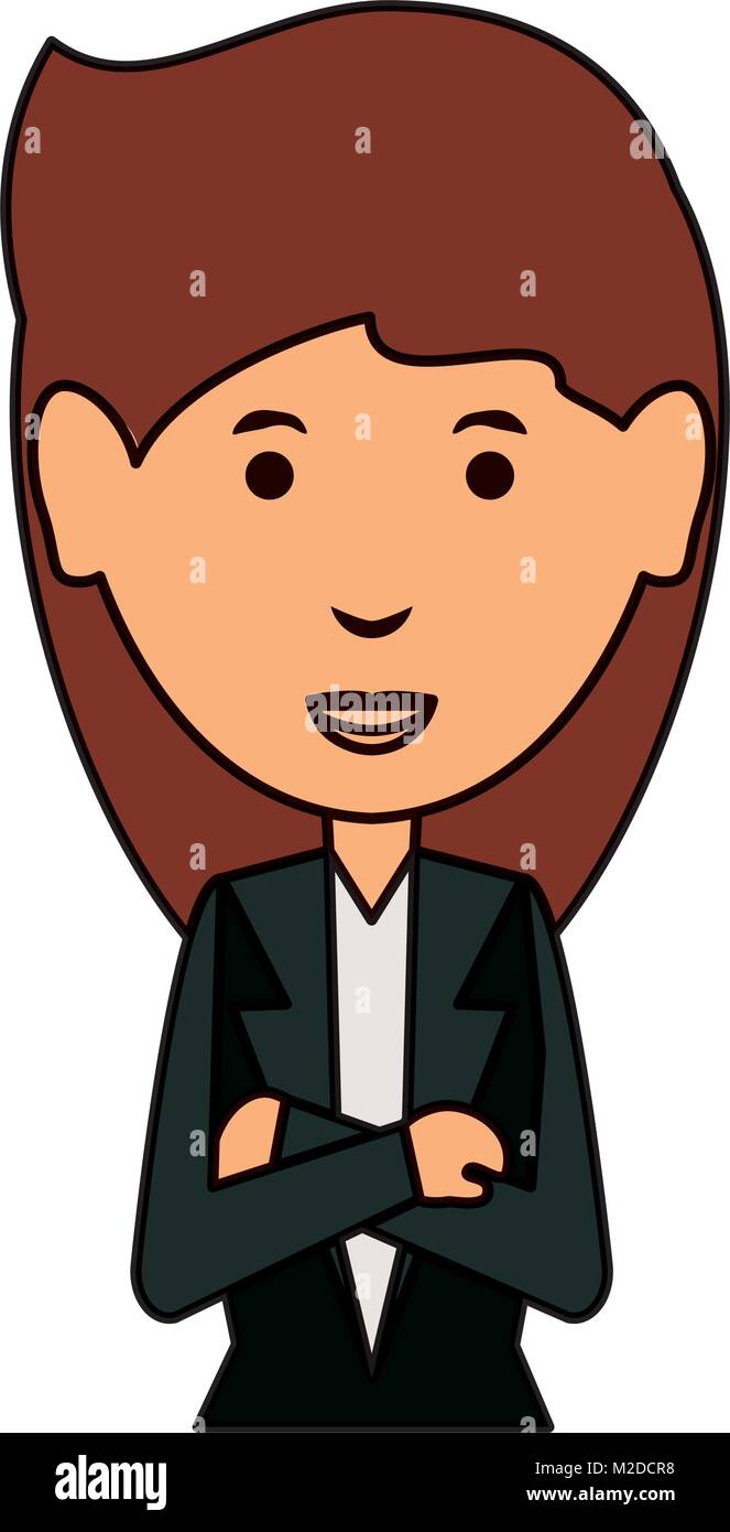 cartoon businesswoman icon Stock Vector Image & Art - Alamy