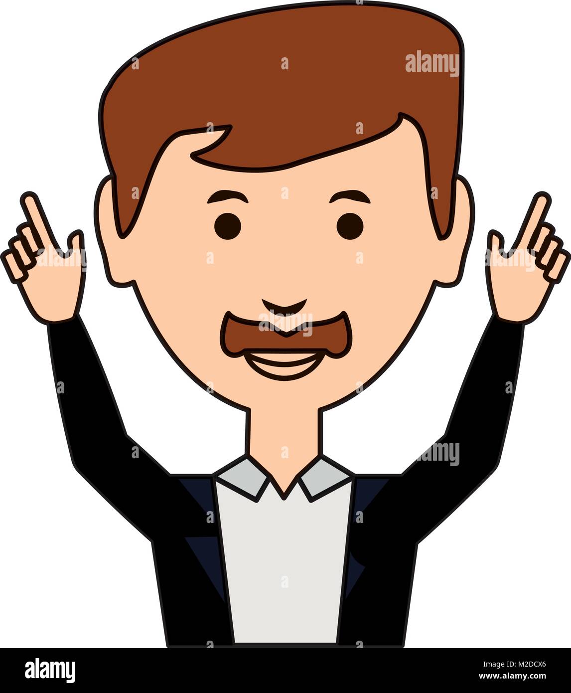 cartoon businessman icon Stock Vector Image & Art - Alamy