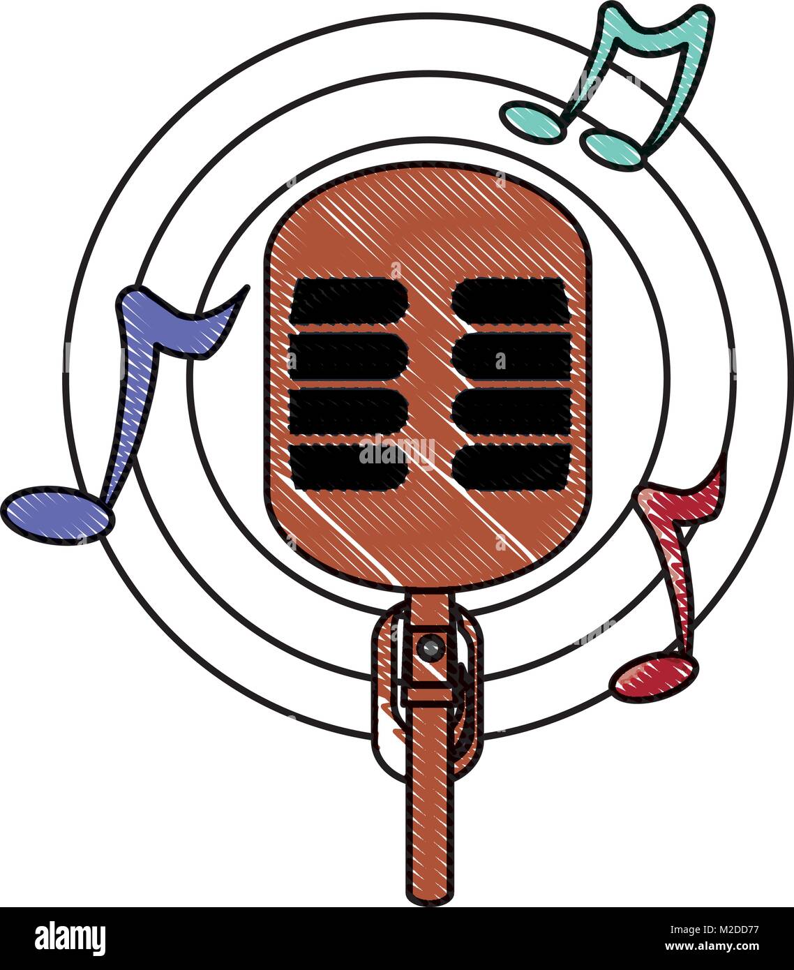 retro microphone icon Stock Vector Image & Art - Alamy