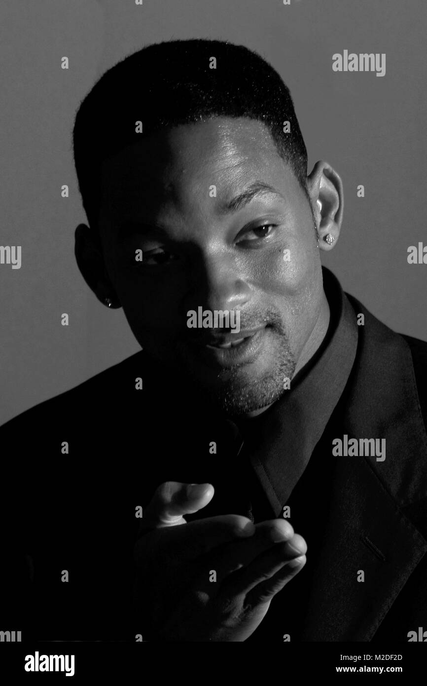 Will smith american actor Black and White Stock Photos & Images - Alamy