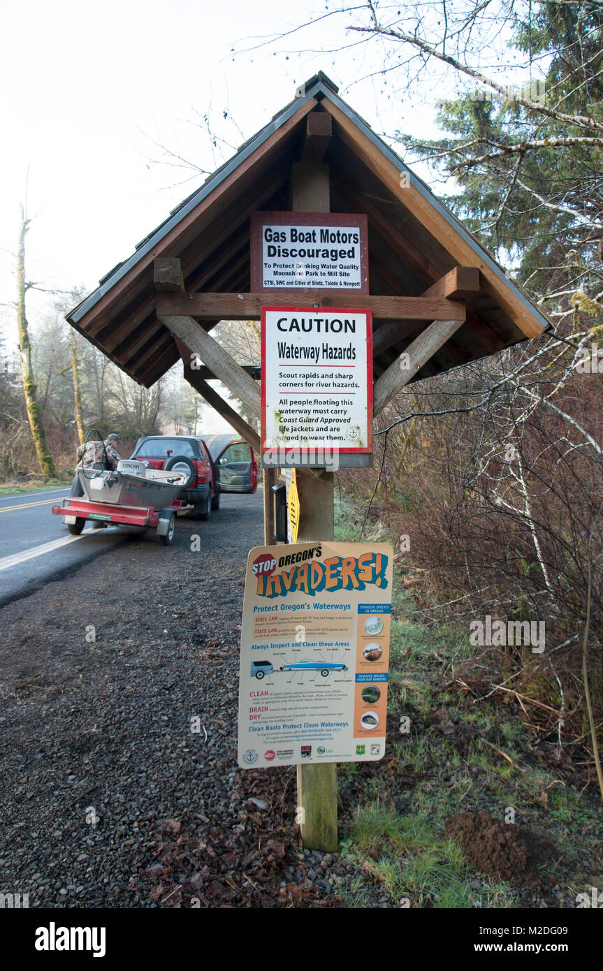 Steelhead trout fishing on the Siletz River in Oregon Stock Photo - Alamy