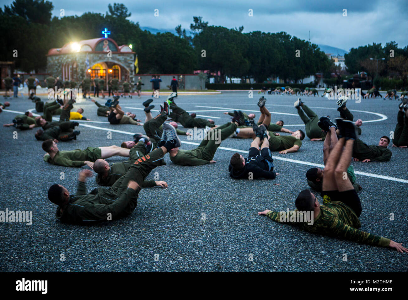 U.S. Marines with Black Sea Rotational Force 17.2 and Greek Marines ...