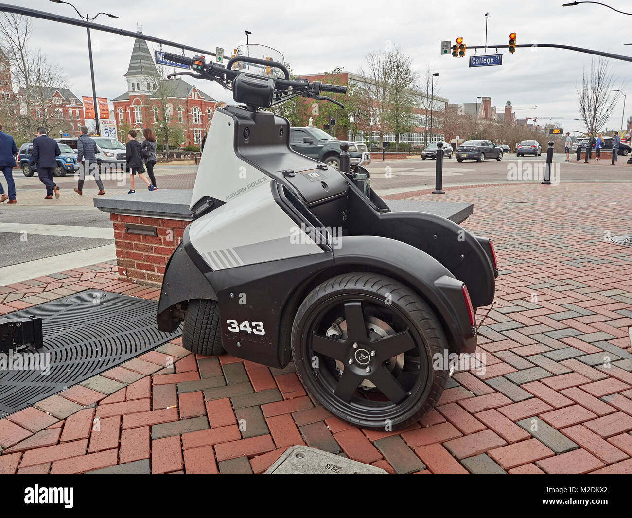 Segway SE-3 Patroller police transportation vehicle parked and ready to ...