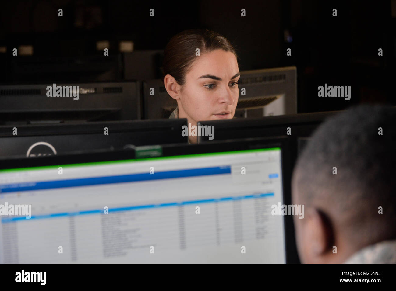 Airman 1st Class Amanda Button, 707th Communications Squadron client ...